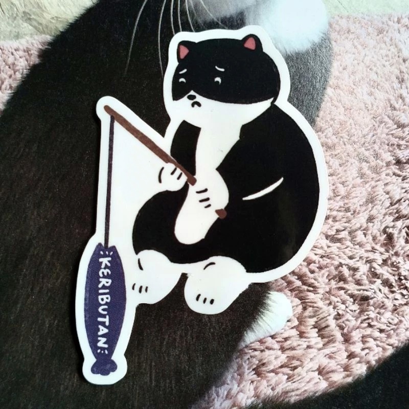 Jual Mancing Keributan Vinyl Sticker | Shopee Indonesia