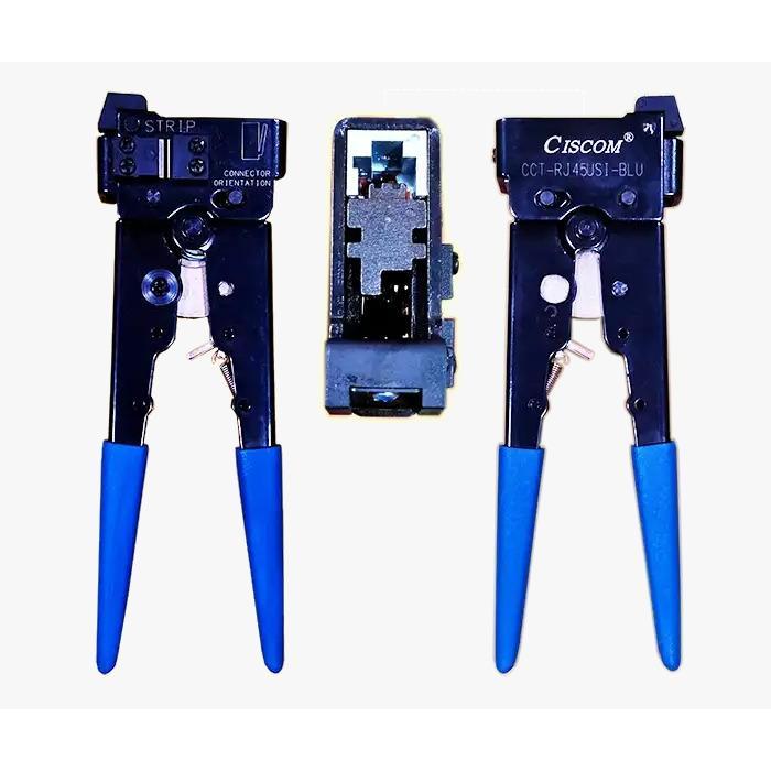 Jual CISCOM Crimping Tool RJ45 Tang CCT-RJ45USI-BLU ( Model AMP ...
