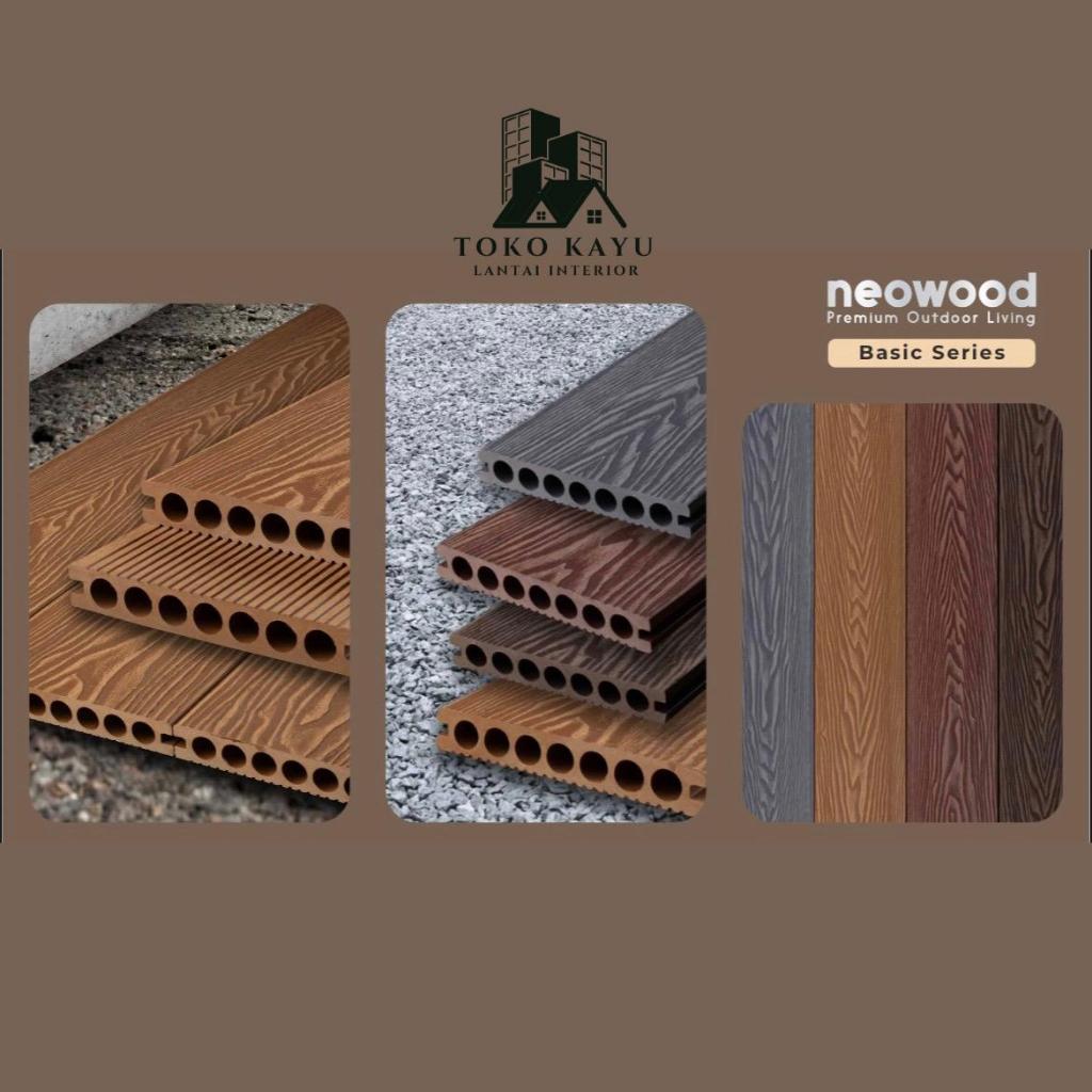Jual Lantai decking outdoor kayu Neowood Basic Deck Series Harga ...