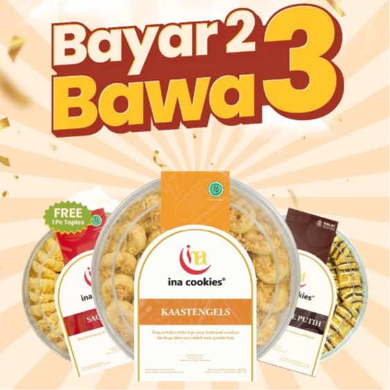 Jual Kue Kering INA COOKIES ORIGINAL Beli 2 LEBIH MURAH | Shopee Indonesia