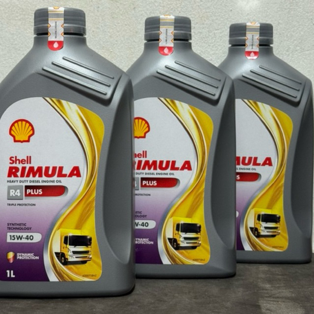 Jual Shell Rimula R4 Plus 15W-40 Kemasan 1 Liter Original Scan Barcode ...