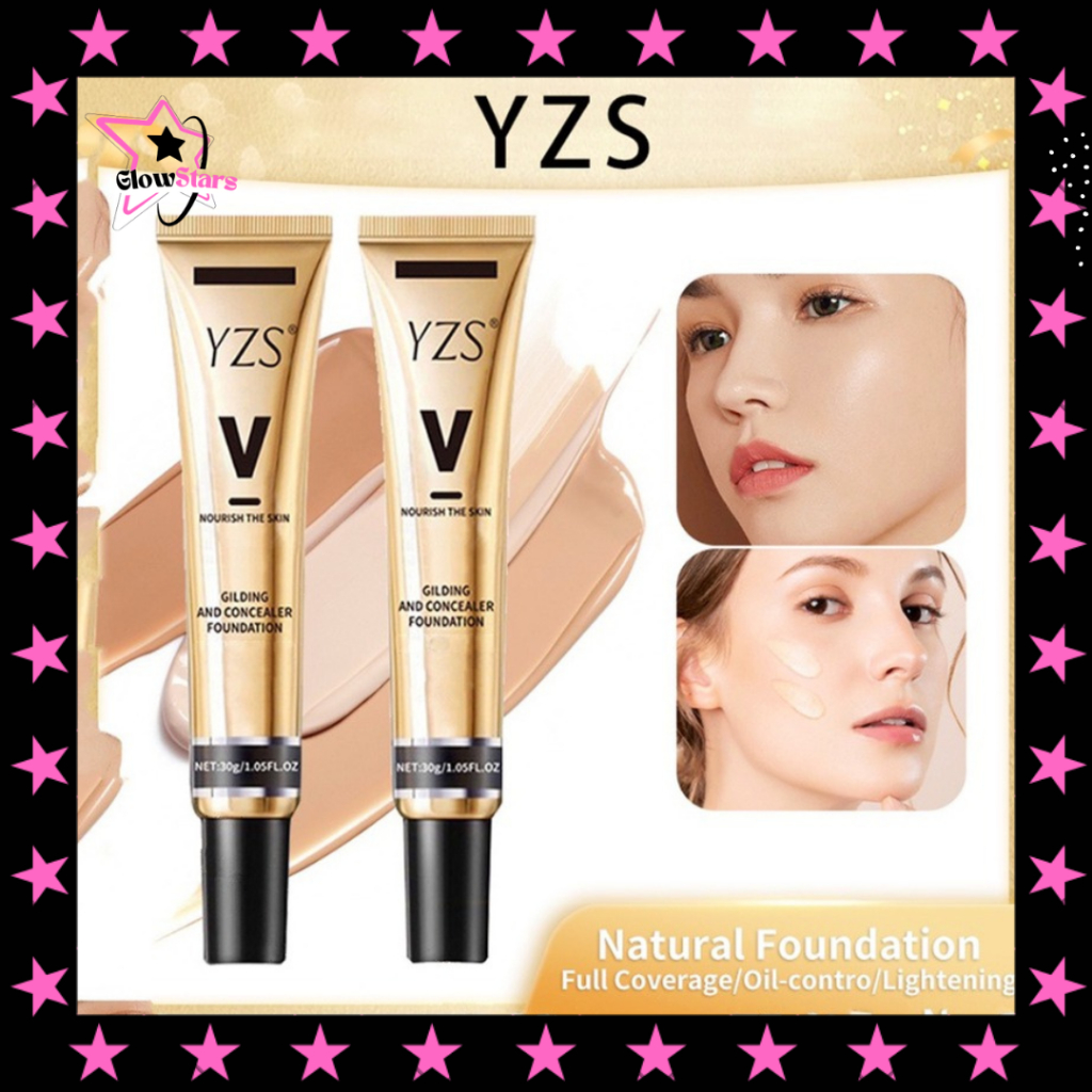 Jual YZS Original Foundation Gilding And Concealer Liquid Foundation ...