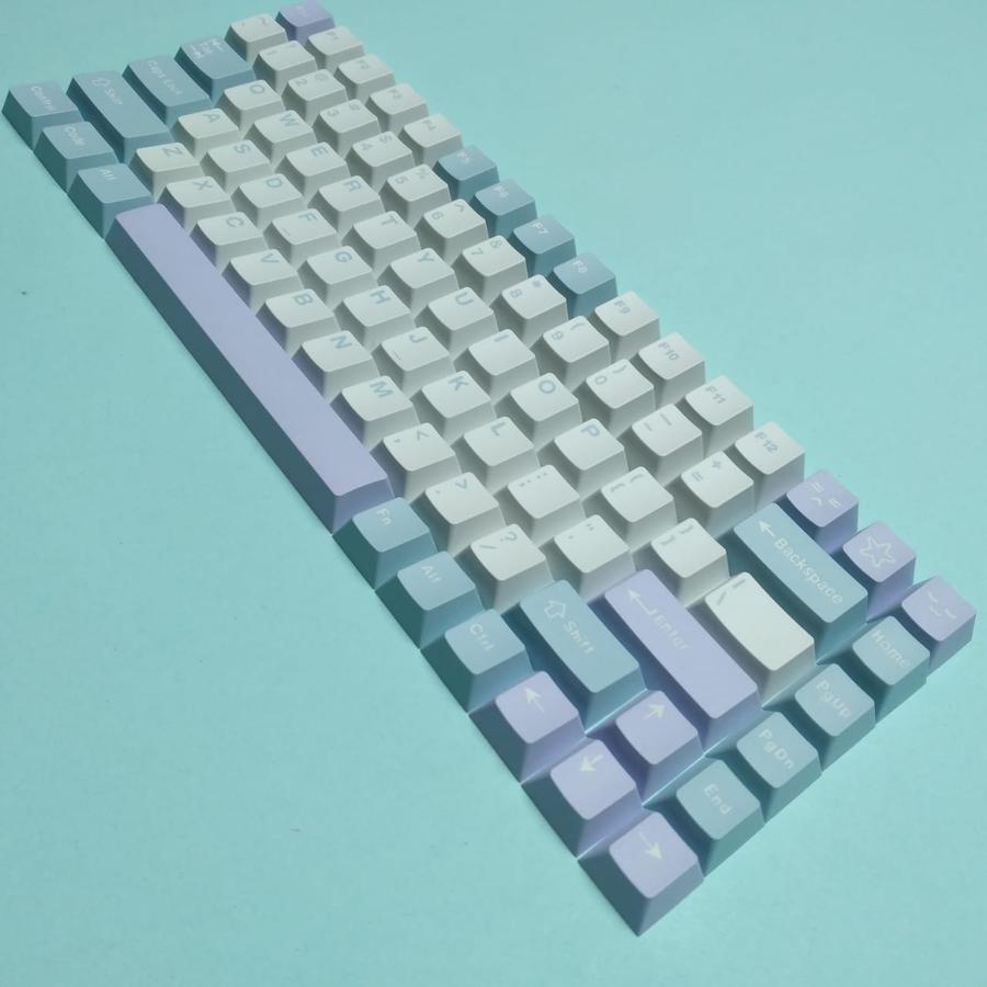 Jual Keycaps Yongqiu Smile Double Shot Fantasy Colorways Cherry Profile ...