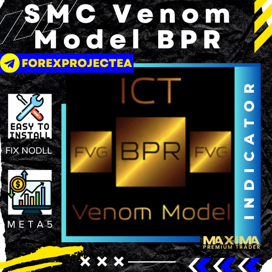 Jual Indicator Trading SMC Venom Model BPR MT5 V1.0 - NODLL | Shopee Indonesia