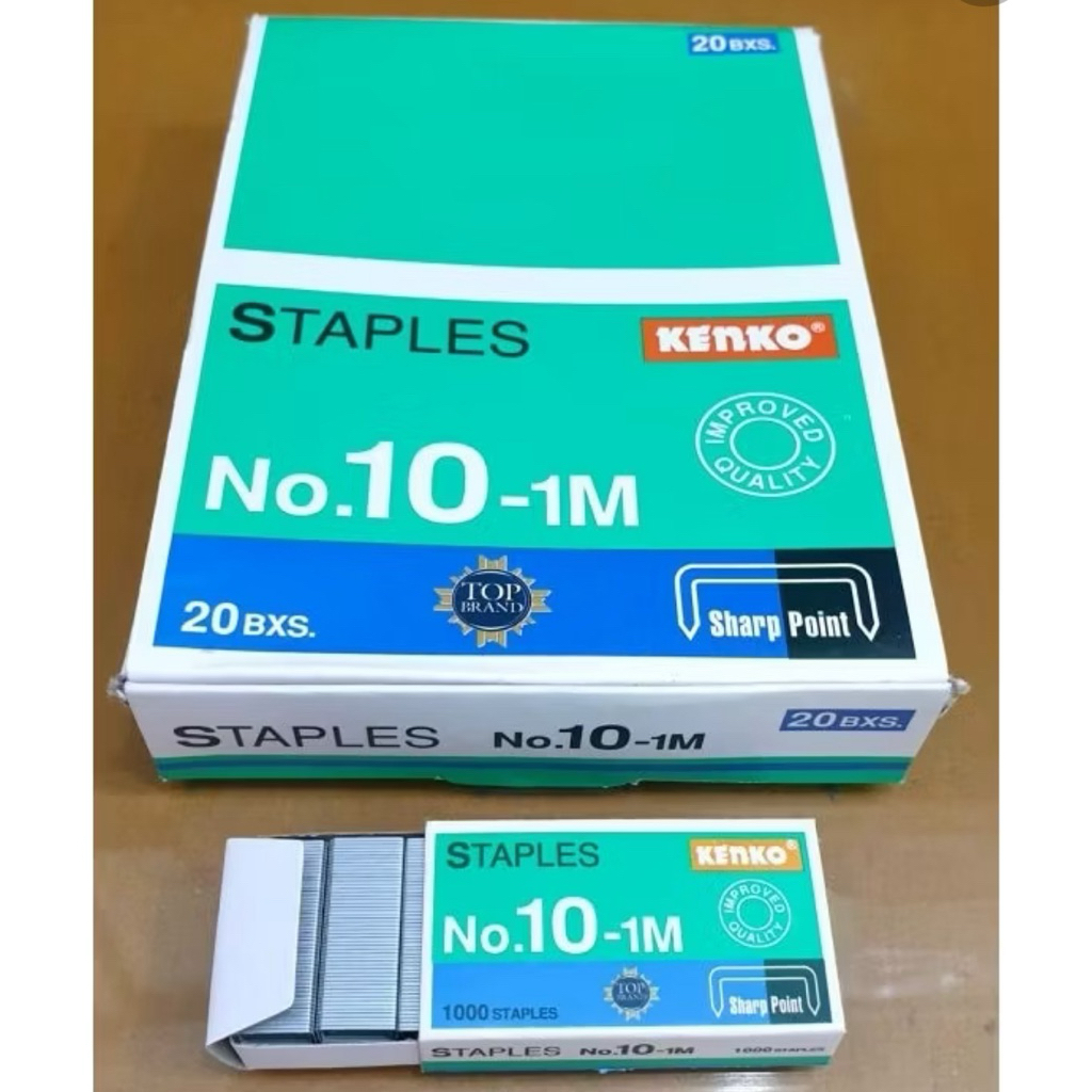 Jual 10-1M Staples isi Stapler, Stapler Nece KENKO No.10-1M ( Harga ...