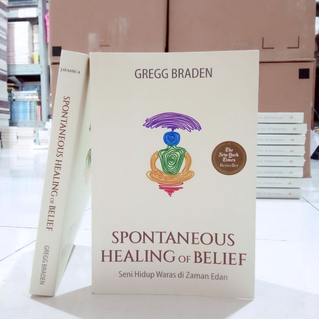 Jual (ORIGINAL) BUKU MOTIVASI / SELF IMPROVEMENT / SPONTANEOUS HEALING OF BELIEF / SENI HIDUP ...