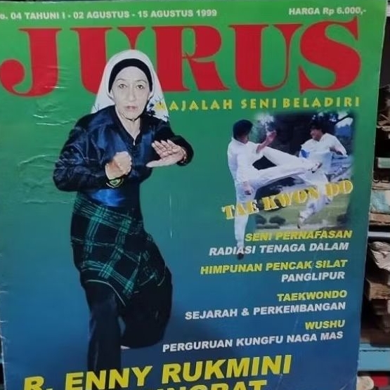Jual Majalah Seni Beladiri Jurus No 4 Tahun I Agusus 1999 R Enny ...