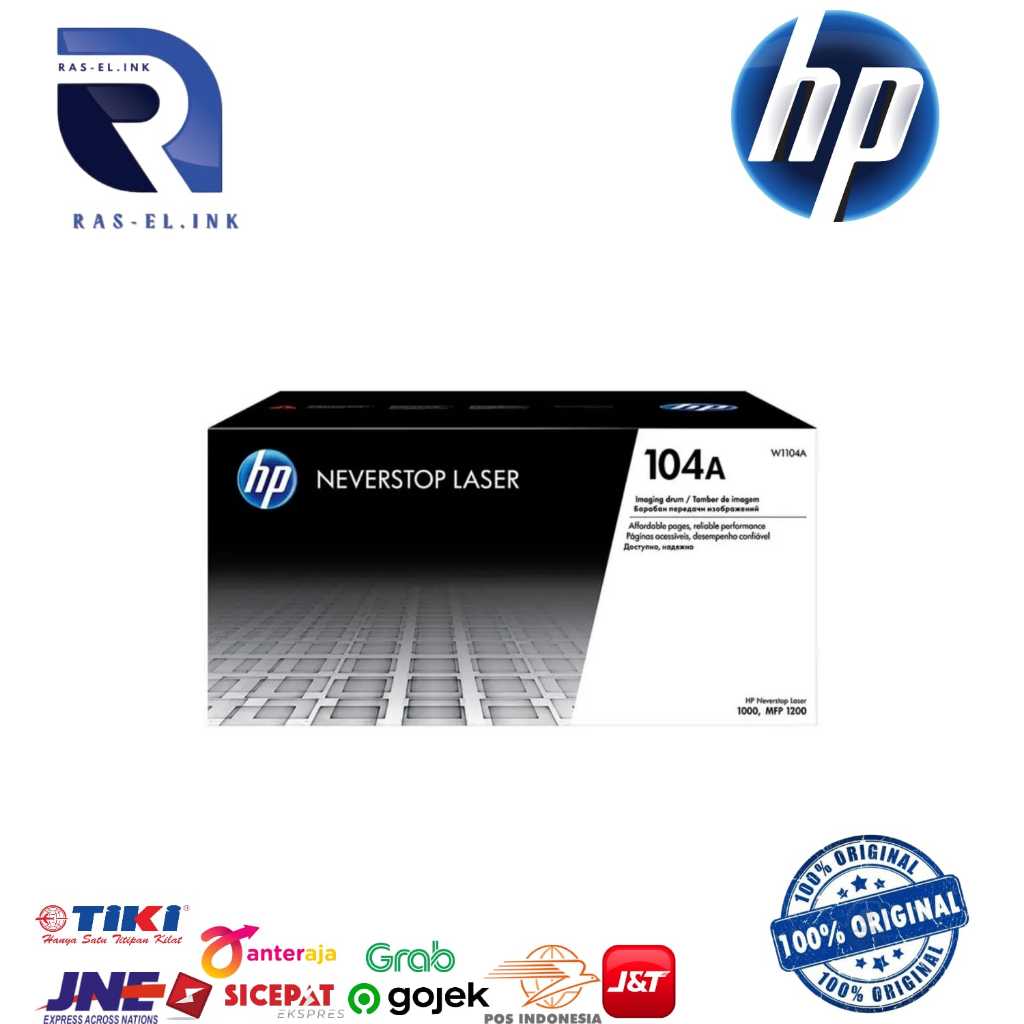 Jual ORIGINAL TONER DRUM HP 104 A ( W1104A) | Shopee Indonesia