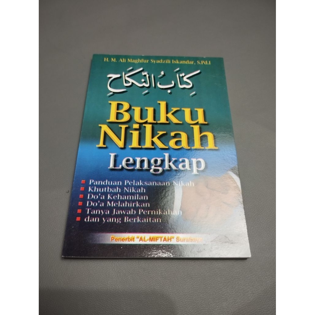 Jual Kitab Buku Nikah Panduan Nikah Buku Naib | Shopee Indonesia