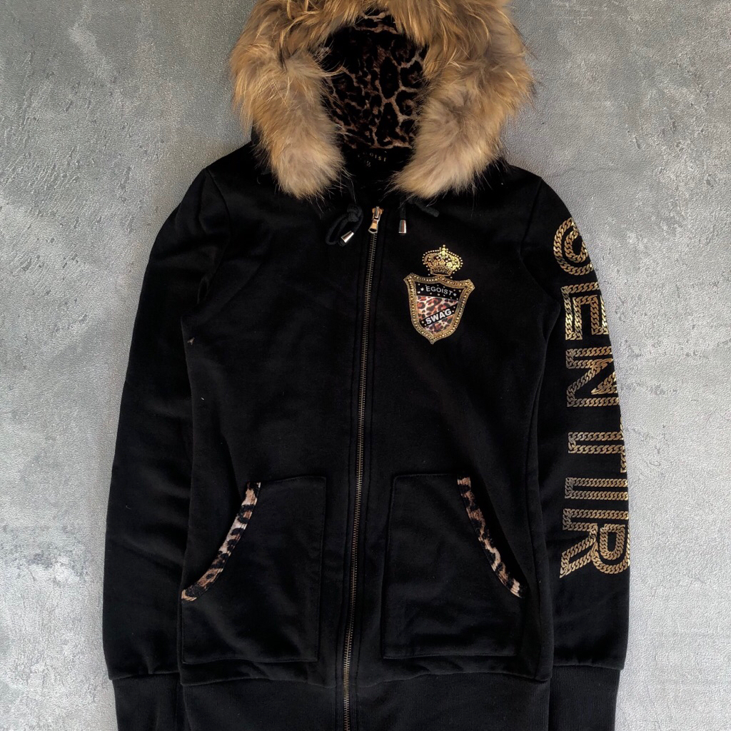 Jual Y2k Faux Fur Egoist Jacket Leopard Ifsixwasnine Style | Shopee ...