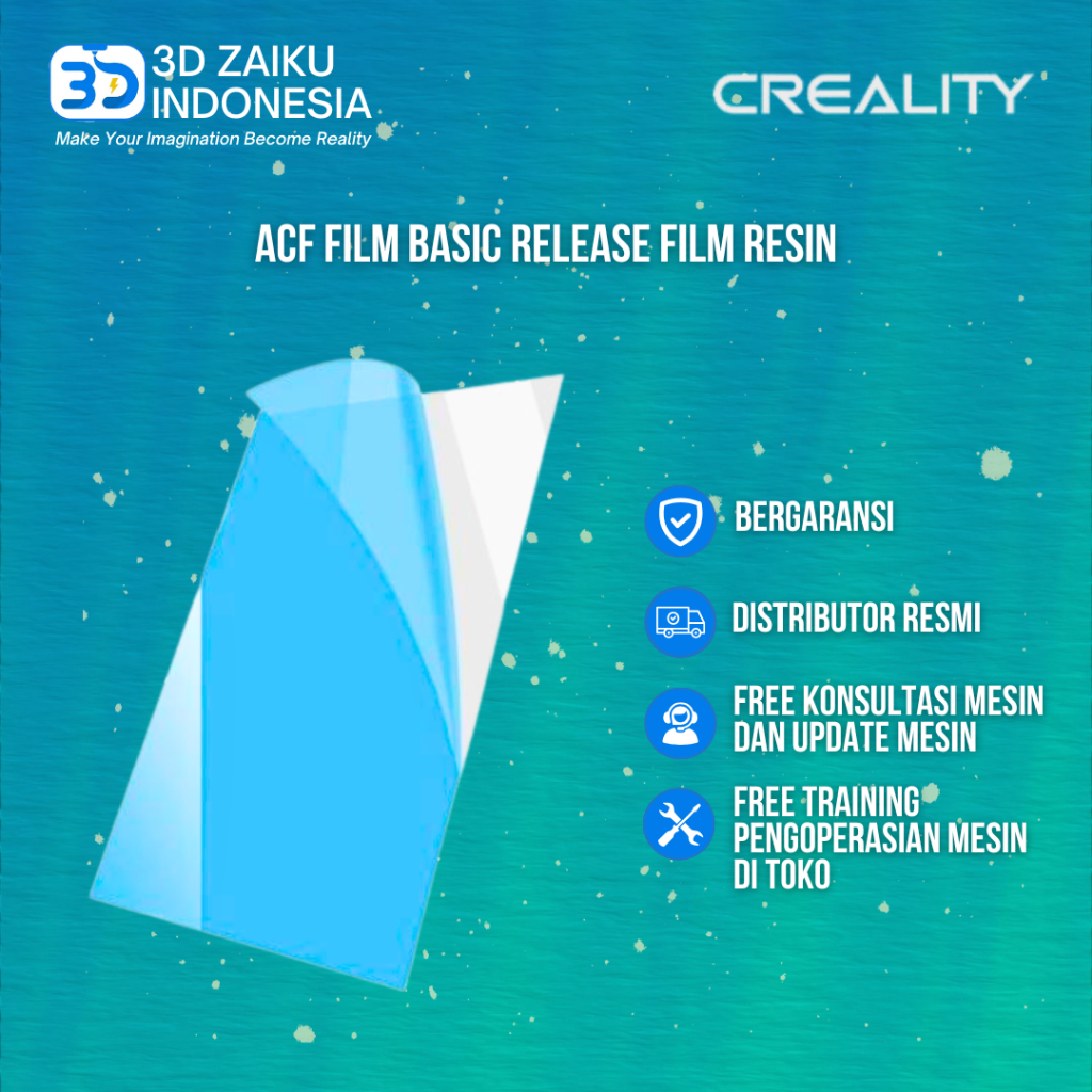 Jual Creality ACF Film Basic Release Film Resin 3D Printer | Shopee ...