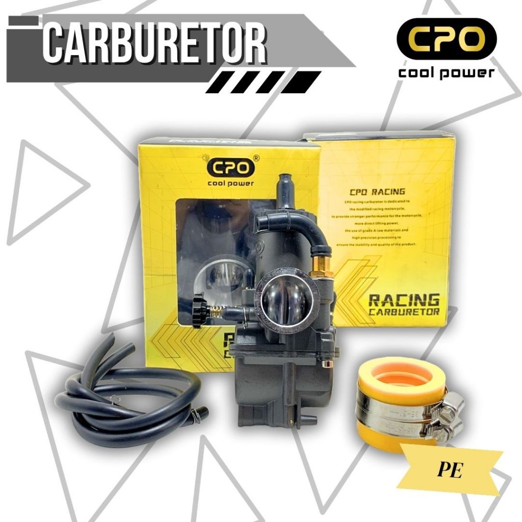 Jual Karburator CPO PE 24 26 28 30 Gen 2 Black Series | Karbu PE CPO Cool Power Racing | Shopee ...