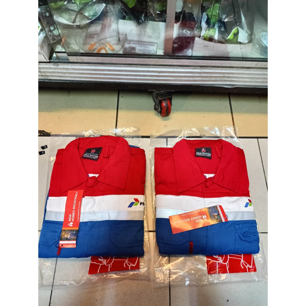 Jual Wearpack Pertamina Original / Coverall Nomex lllA Terusan Promo ...