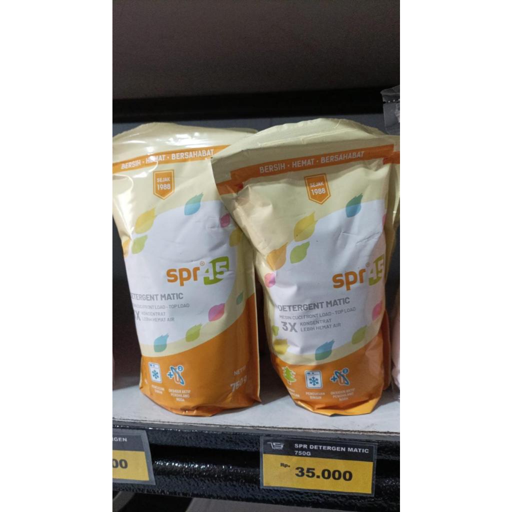Jual SPR45 DETERGENT MATIC 750G | Shopee Indonesia