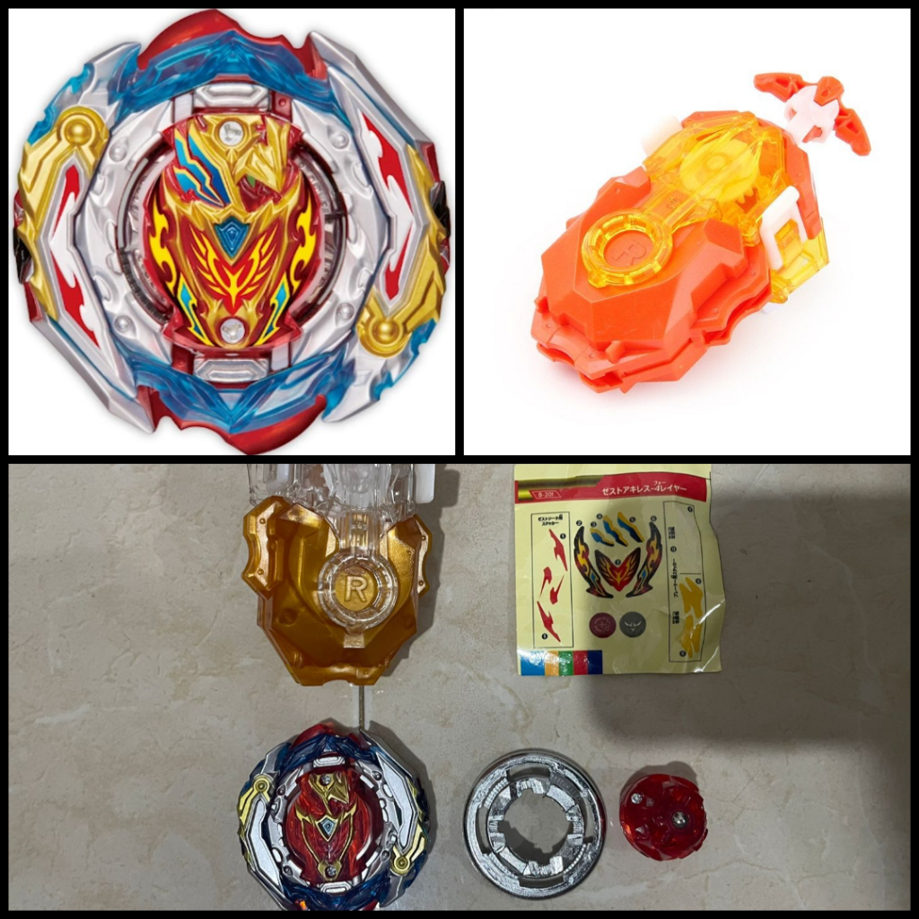 Jual Gasing Gangsing Bey Zest Achilles Ultimate Valkyrie Union Achilles ...