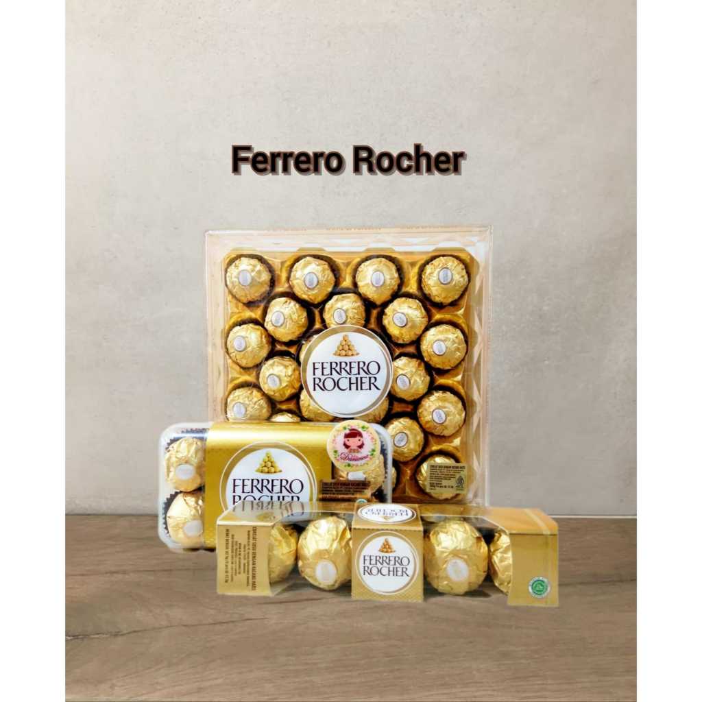 Jual Ferrero Rocher isi 24 pcs premium chocolate T24 T16 ( ds bgr ...