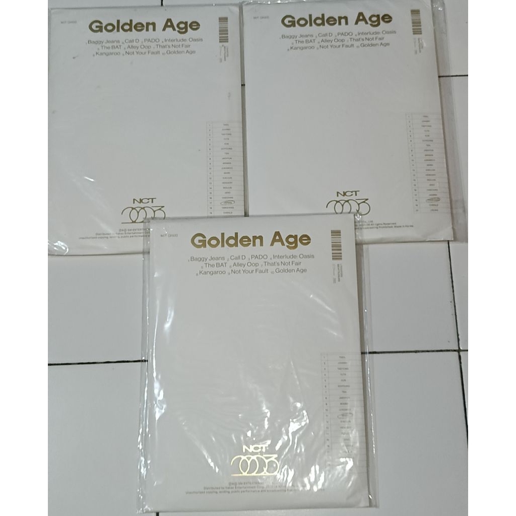 Jual [BACA DESKRIPSI SEBELUM MEMBELI) ALBUM SEALED NCT 2023 GOLDEN AGE COLLECTING YANGYANG ...