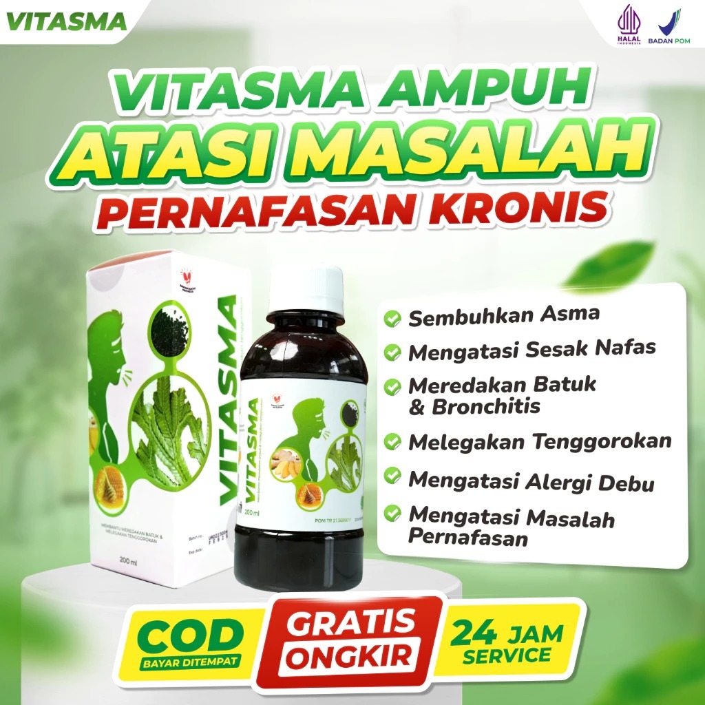 Jual VITASMA - Madu Asma Herbal Atasi Masalah Asma TBC Paru Paru Sesak ...