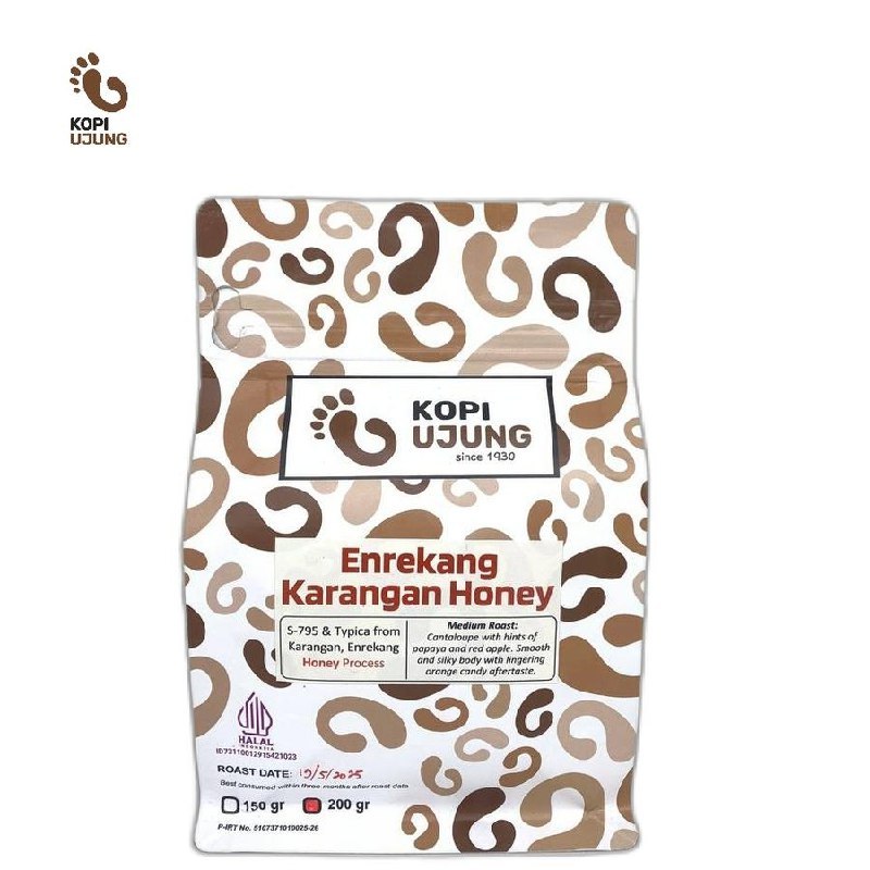 Jual Kopi Ujung Arabica Enrekang Karangan Honey 200 Gr | Shopee Indonesia