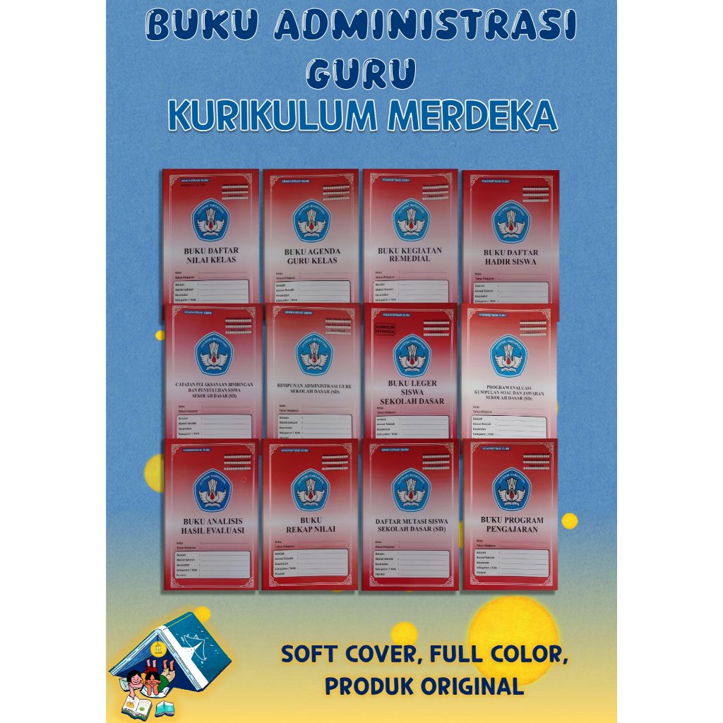 Jual Buku Administrasi Guru, Guru Bidang dan Kepala Sekolah SD | Shopee ...