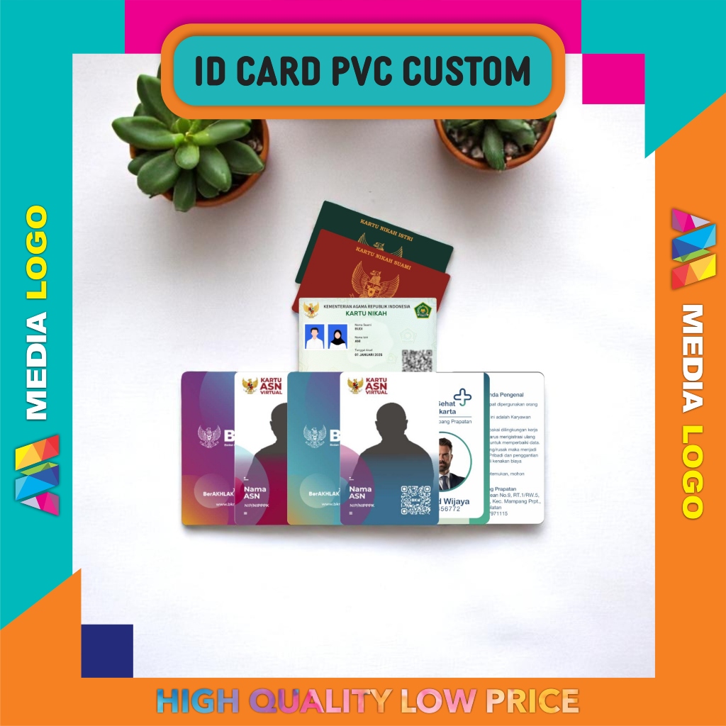 Jual Custom id card_bahan_pvc | Shopee Indonesia