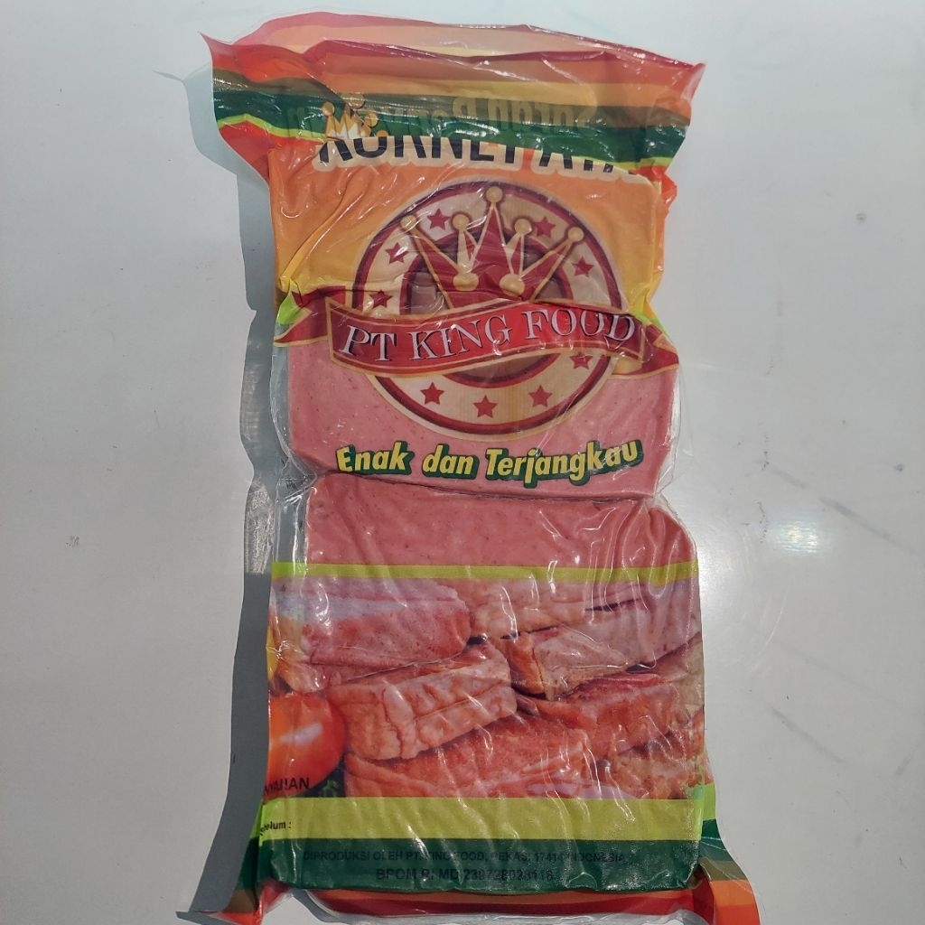 Jual KORNET KING FOOD/ KORNET AYAM /KORNET/KEMASAN SABLON | Shopee ...