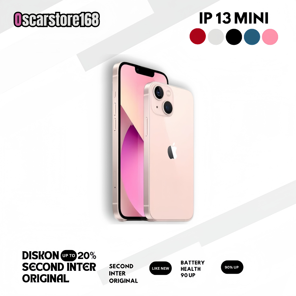 Jual IPHONE 13 Mini Second Original IPHONE 13Mini 256GB 128GB Second Fullset Mulus | Shopee ...