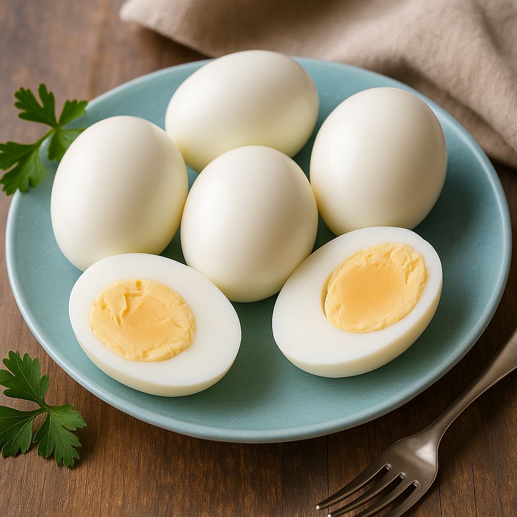 Jual Replika makanan Telur Rebus / telur putih / telur bebek / Mainan ...