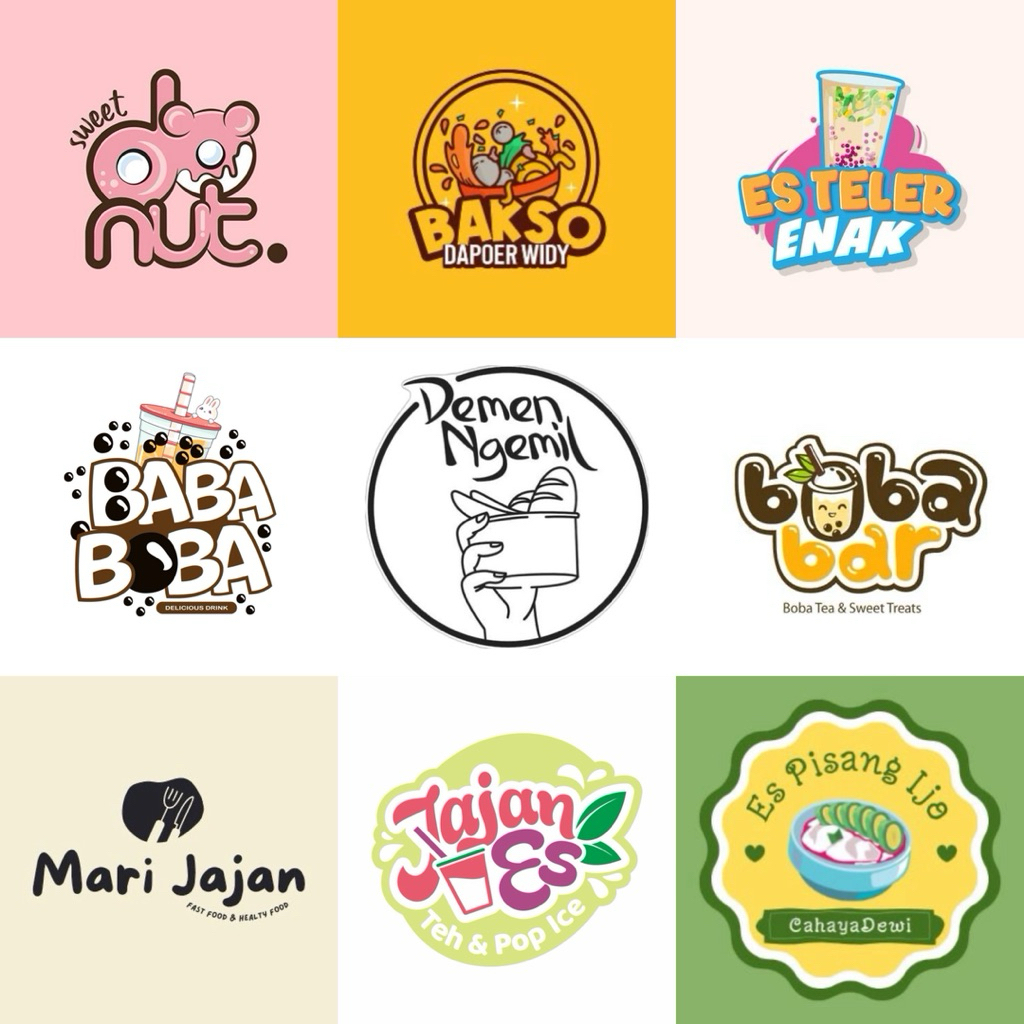 Jual ARABELLA FNB FOOD LOGO CUSTOM | JASA BIKIN DESIGN LOGO OLSHOP ...