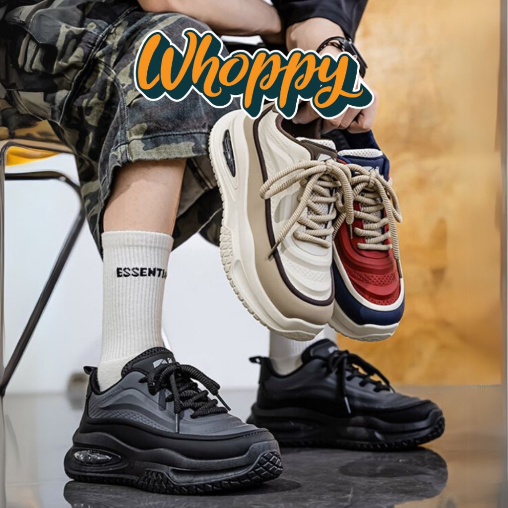 Jual Whoppy SL60 Sepatu Sneakers Pria Import Sepatu Pria Casual (FREE ...