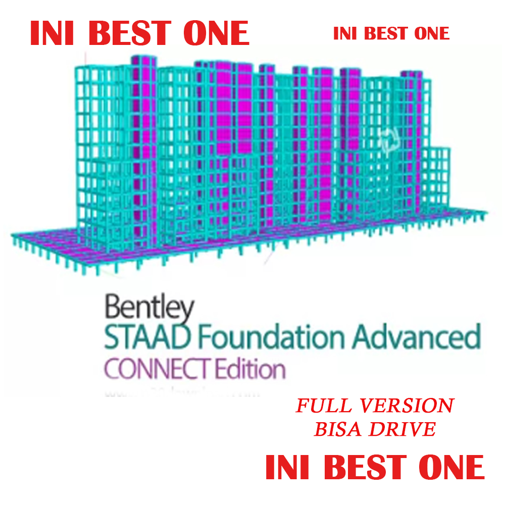 Jual app software Bentley STAAD Foundation Advanced CONNECT Edition V9 ...