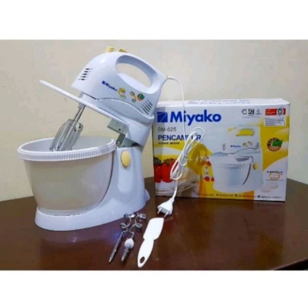 Jual MIYAKO STAND MIXER SM-625 3,5 LITER 19WATT - GARANSI RESMI ...
