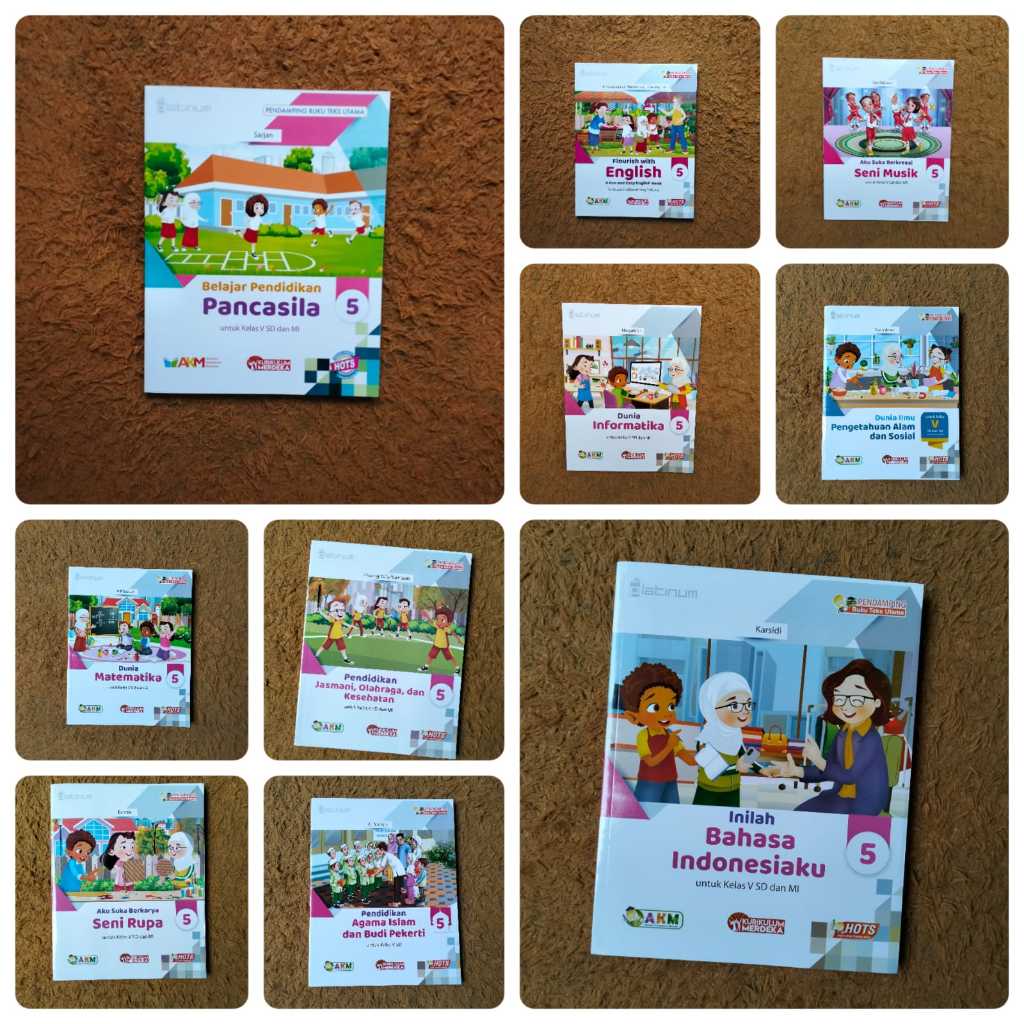 Jual Buku Paket SD Kelas 5 Platinum Tiga Serangkai Kurikulum Merdeka Edisi Revisi 2025 | Shopee ...