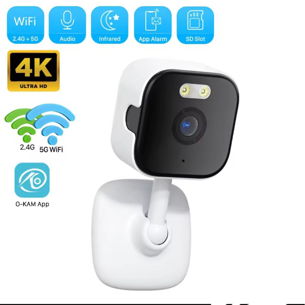 Jual New IP Camera Wifi App O-Kam pro Two Way Indoor / Outdoor | Shopee ...