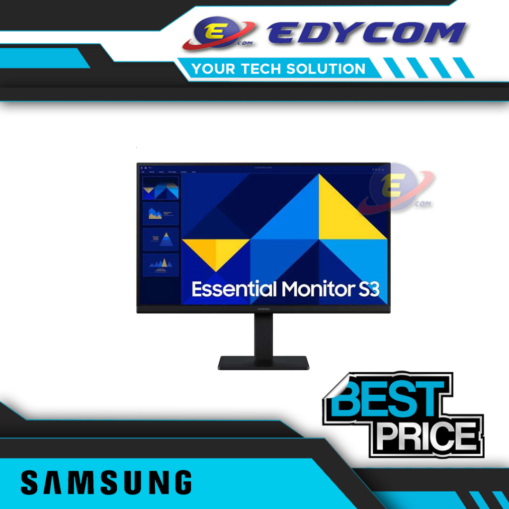 Jual Monitor LED Samsung 24" S24D300 FHD IPS 100Hz HDMI | Shopee Indonesia