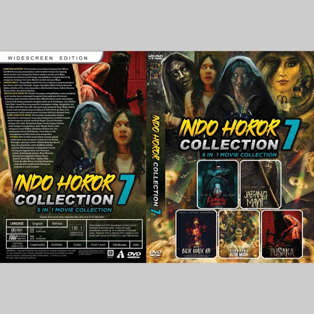 Jual Kaset Koleksi Film Indo Horor Collection Vol 7 | Shopee Indonesia