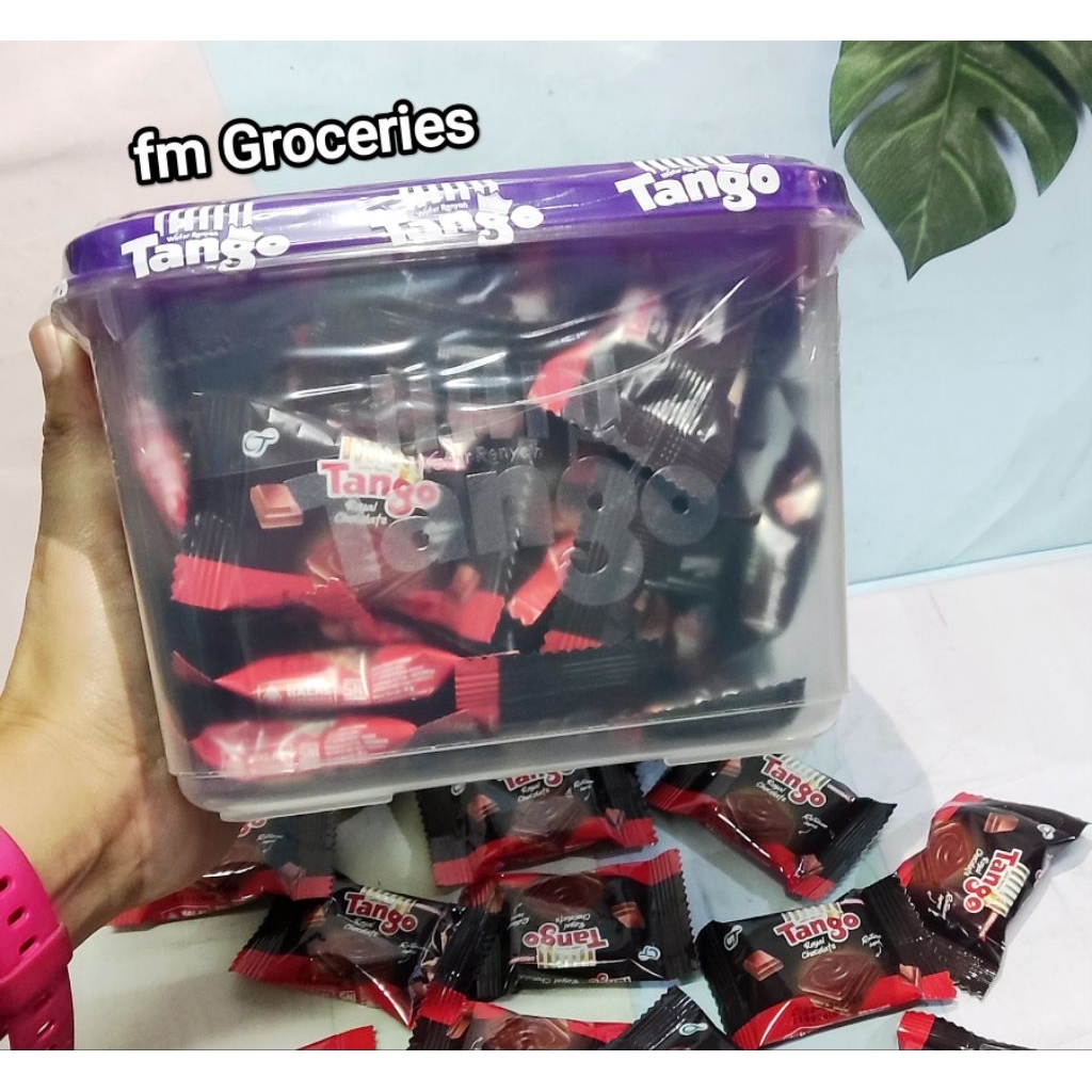 Jual Tango wafer Coklat isi 40 pack bonus lunch box | Shopee Indonesia