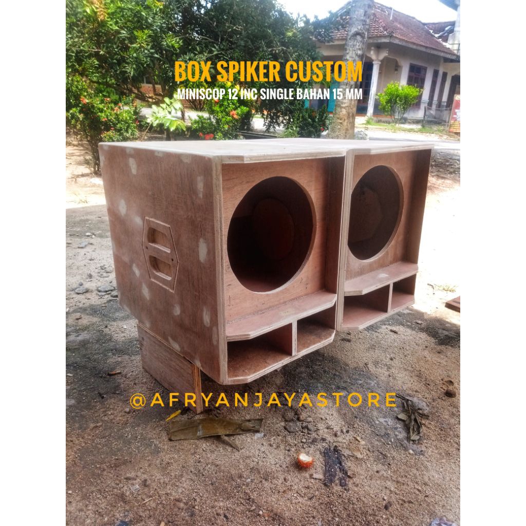 Jual Box spiker subwoofer miniscop 12 inc singgle | Shopee Indonesia