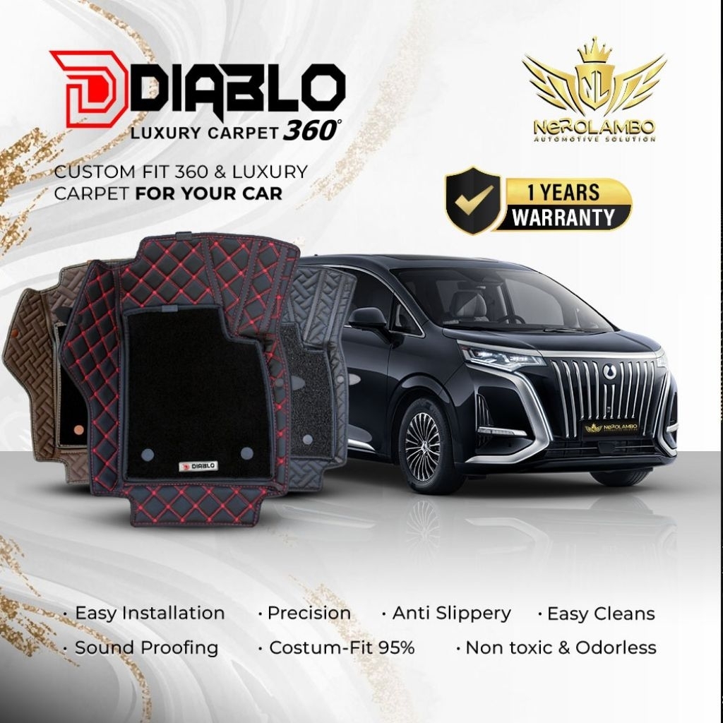 Jual Karpet DIABLO 7D XPENG G6 | Shopee Indonesia