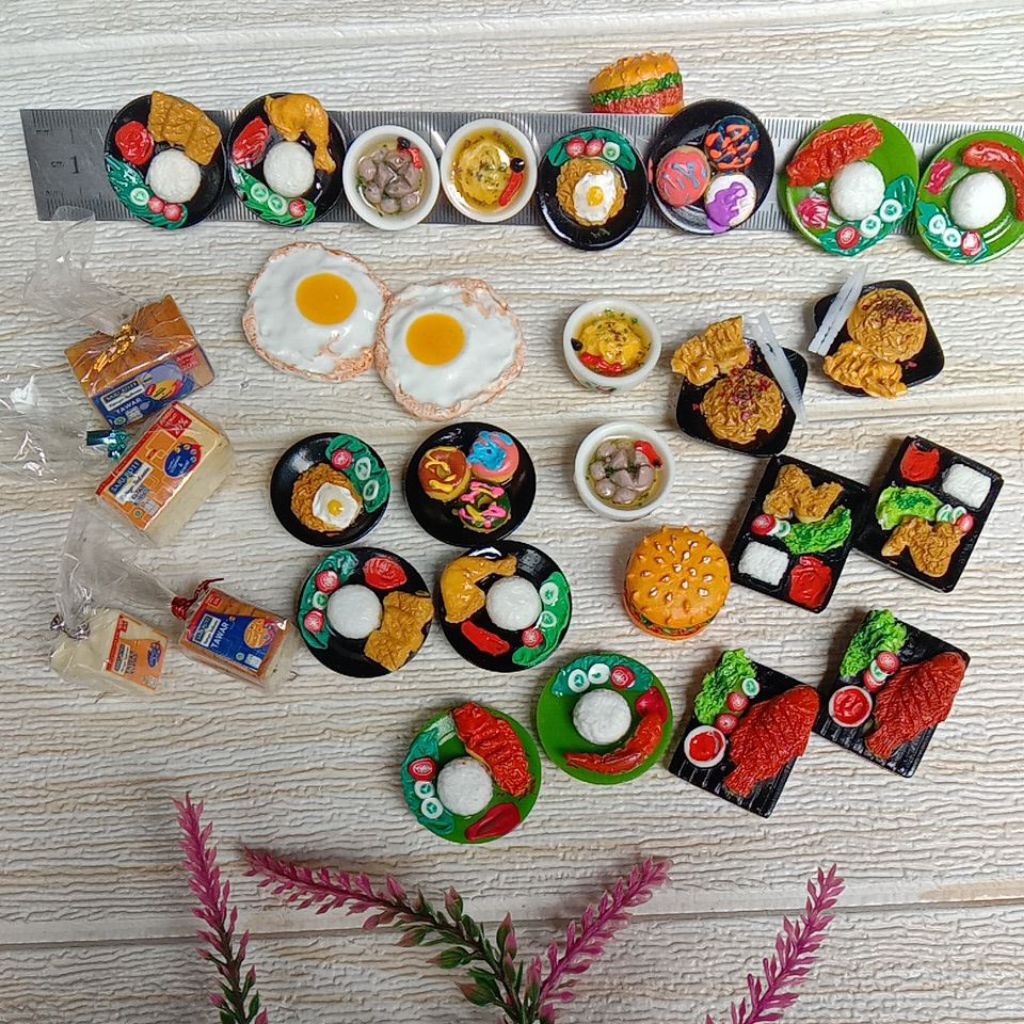 Jual Magnet Kulkas / Tempelan Hiasan Kulkas bentuk replika makanan ...