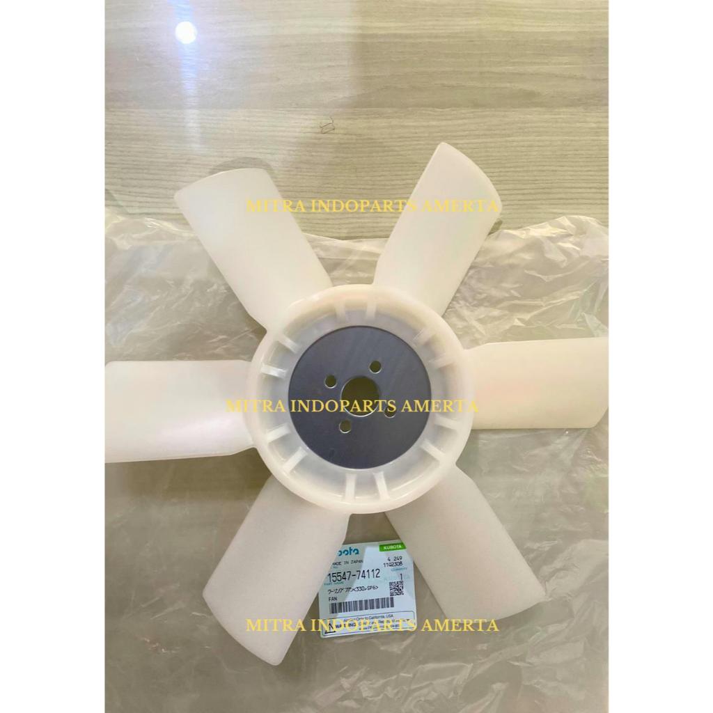 Jual KIPAS,FAN RADIATOR D1105 D1005 KUBOTA 15547-74112 GENUINE | Shopee ...