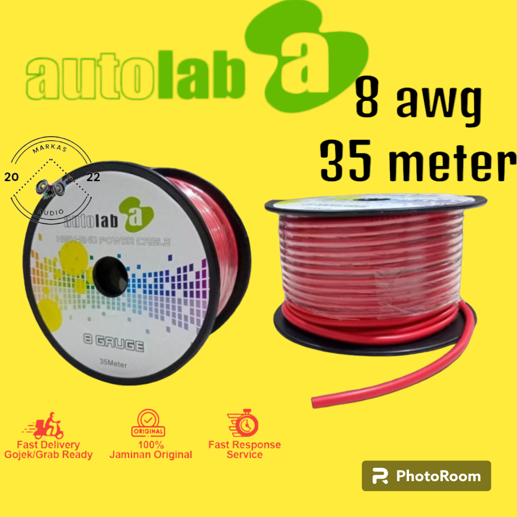 Jual kabel strum 8 awg Autolab panjang 35 meter | Shopee Indonesia