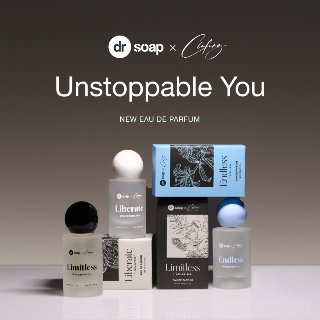Jual [LIMITED] dr soap x Cinfung “Unstoppable You” EDP 30ml - Eau De ...