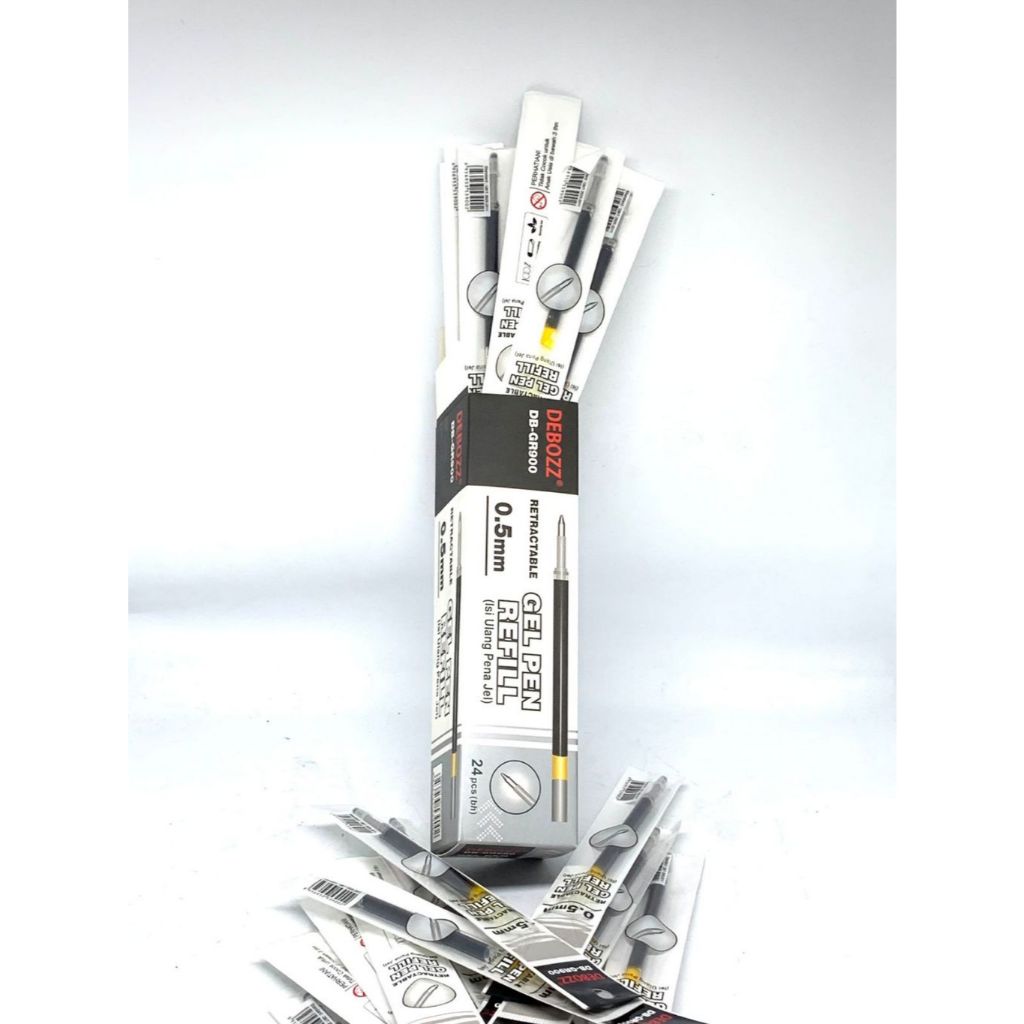 Jual [6 PCS] Refill Isi Ulang Refil Pulpen Bolpen Gel Pen Cetek Klik ...