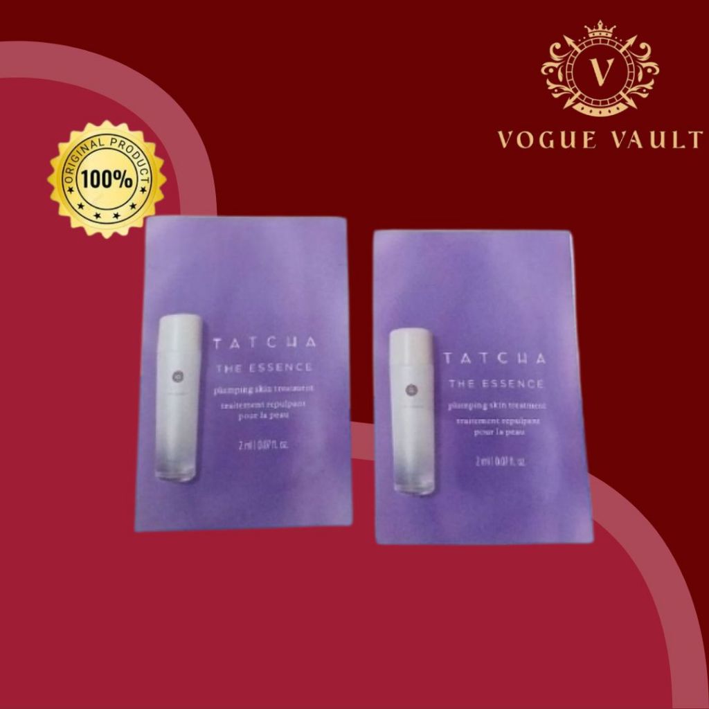 Jual VOGUE VAULT - TATCHA THE ESSENCE PLUMPING SKIN SOFTENER SACHET ...