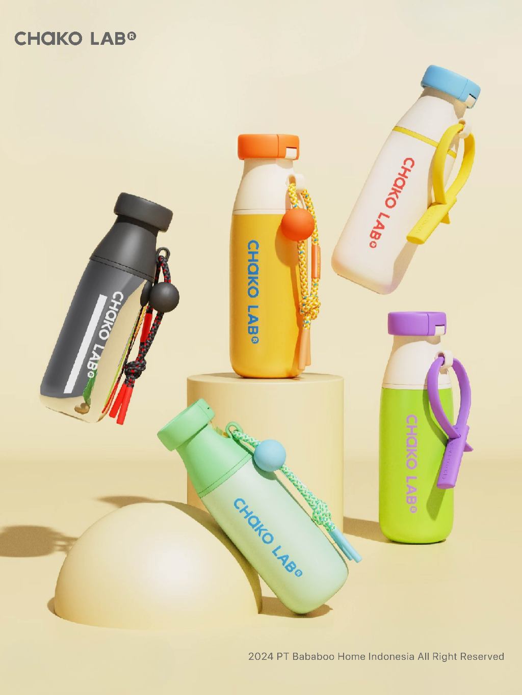 Jual CHAKO LAB Milk Pod Insulated Two-Ways Bottle 520ml | Shopee Indonesia