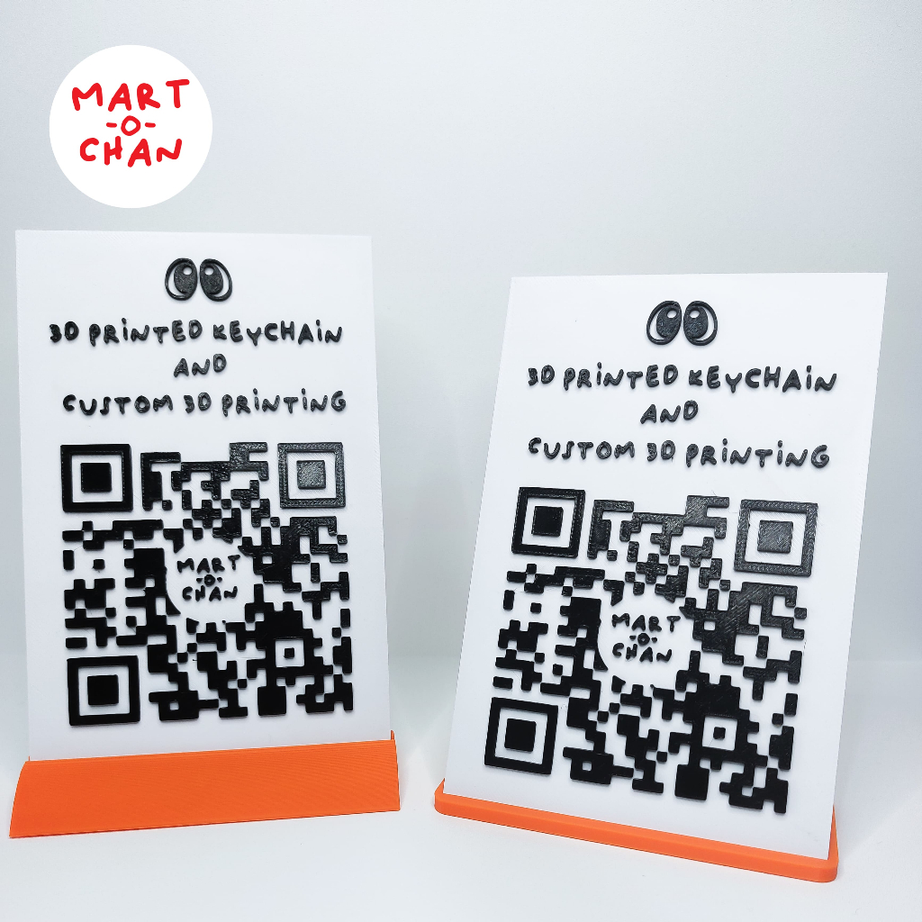 Jual MARTOCHAN - Custom 3D Print QR / QRIS / QR Menu Stand | Shopee ...