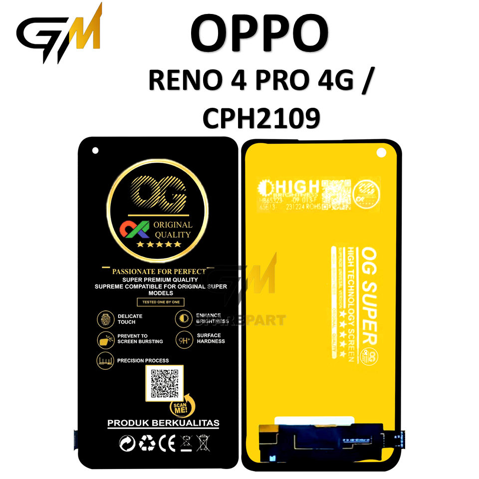Jual LCD TOUCHSCREEN OP RENO 4 PRO 4G / CPH2109 ORIGINAL 100% FULLSET ...
