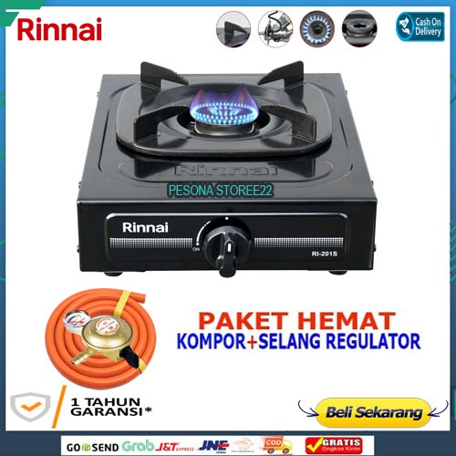 Jual Rinnai Kompor Gas RI 201 S Kompor 1 Tungku Sun Burner RI201S ...