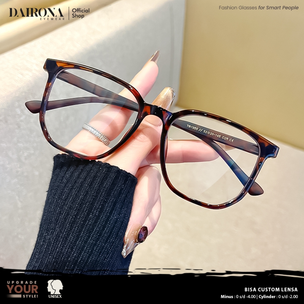 Jual Dairona Eyewar Kacamata Terbaru Photocromic Minus Anti Blueray ...